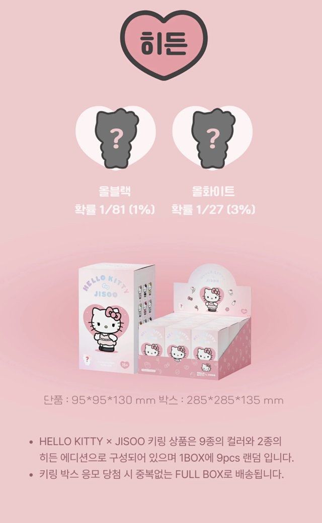 HELLO KITTY X JISOO Official Merch, Hobbies & Toys, Toys & Games on ...