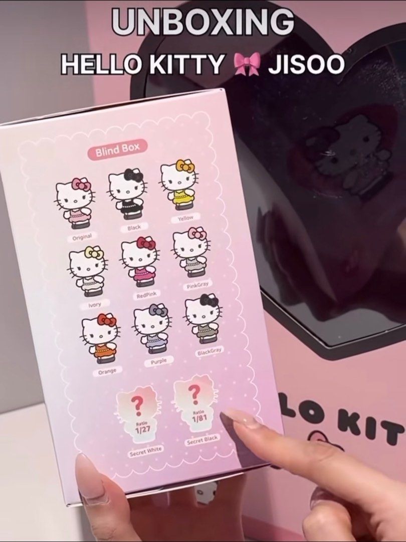 HELLO KITTY X JISOO Official Merch, Hobbies & Toys, Toys & Games on ...