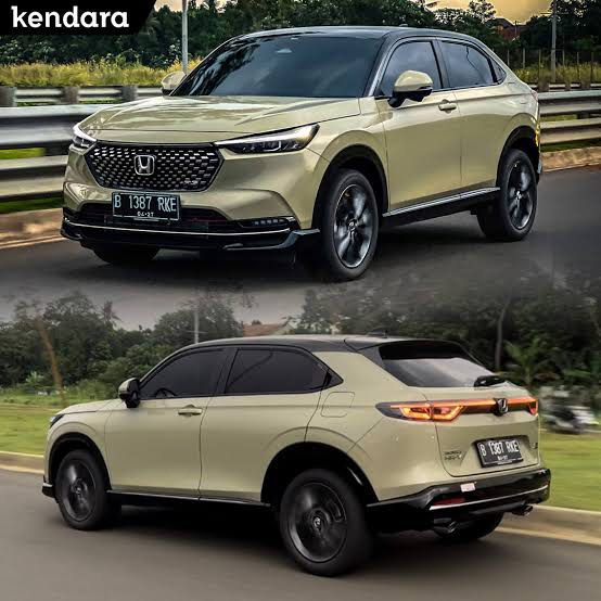 HONDA HRV RS HYBRID SAND KHAKI, Mobil & Motor, Mobil untuk Dijual di ...