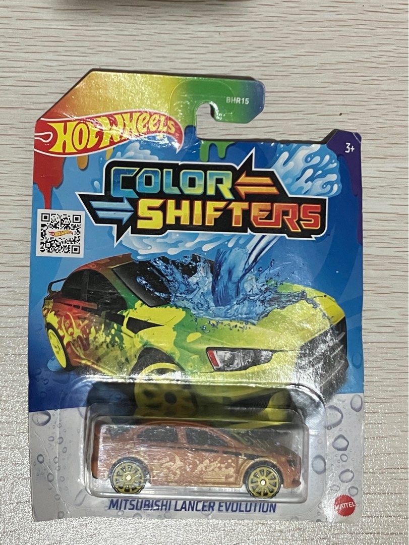 Hot Wheels Color Shifters Mitsubishi Lancer Evolution, Hobbies & Toys ...