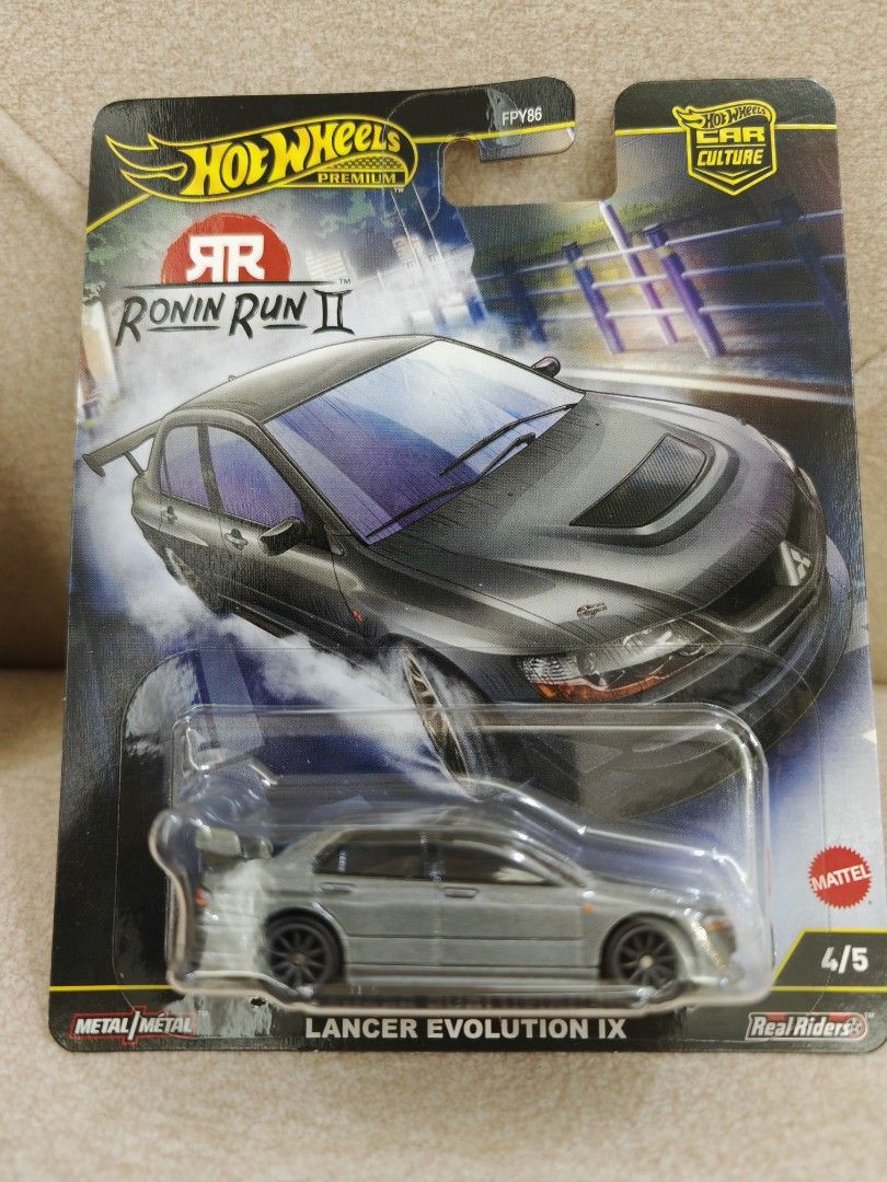 Hot Wheels Premium Ronin Run II Lancer Evolution IX, Hobbies & Toys ...