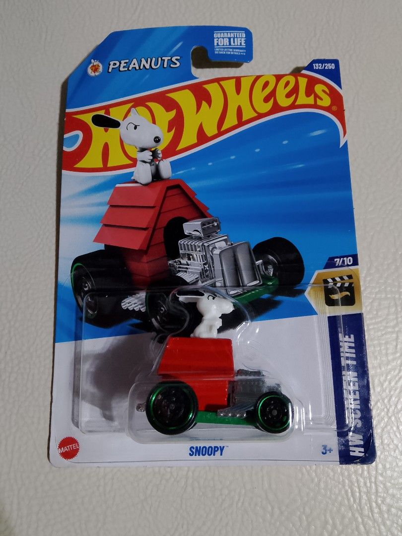 Hot wheels snoopy, Hobbies & Toys, Toys & Games on Carousell