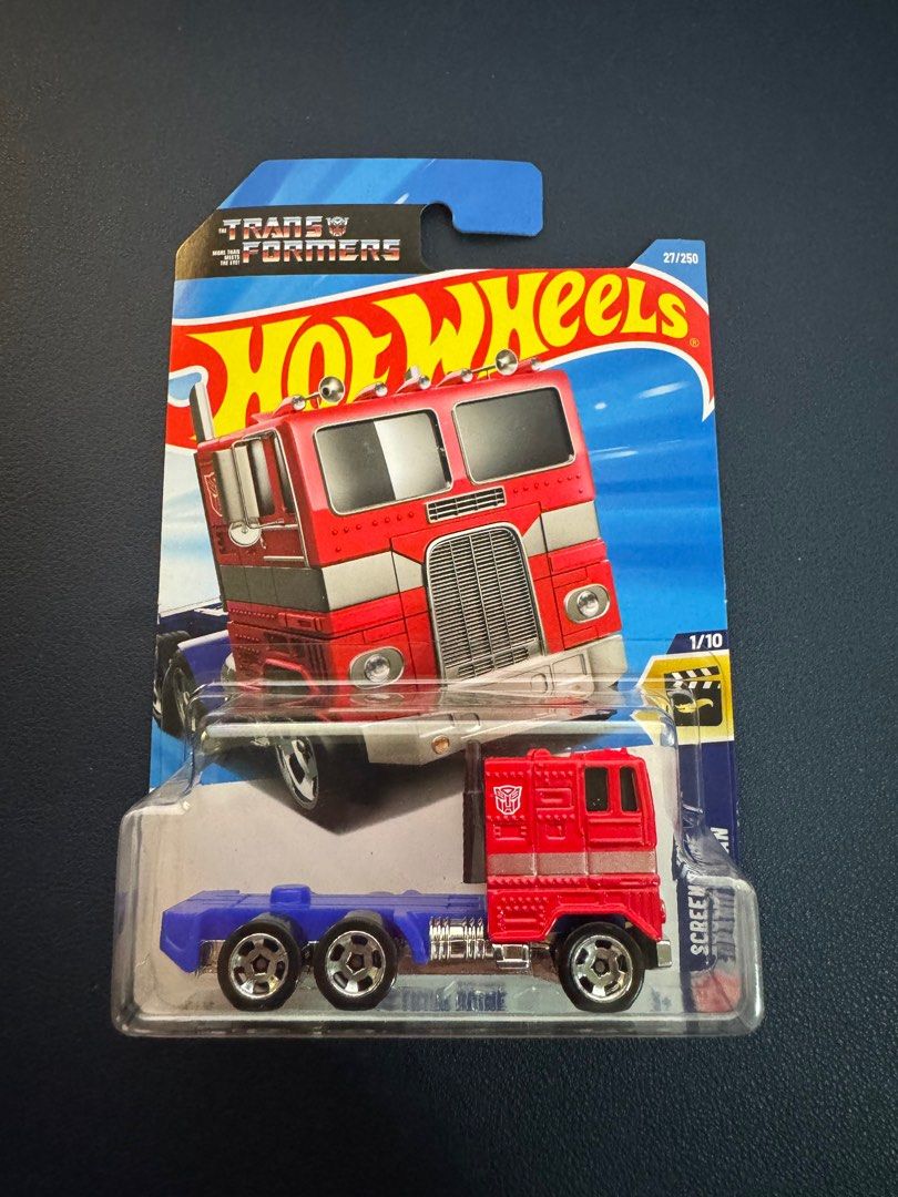 Hot Wheels Transformers Optimus Prime, Hobbies & Toys, Toys & Games on ...