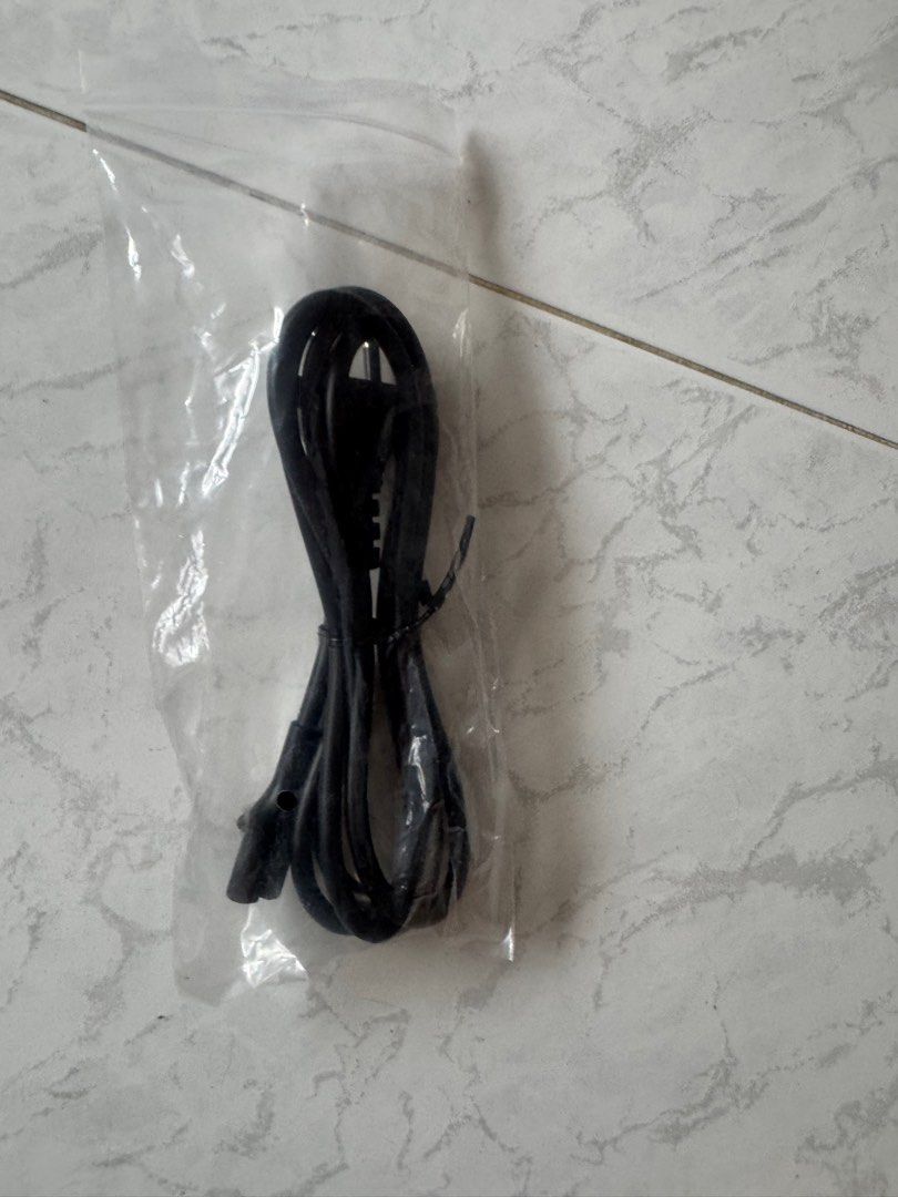 IEC C13 Black Power Cable - EU Plug, Mobile Phones & Gadgets, Mobile ...