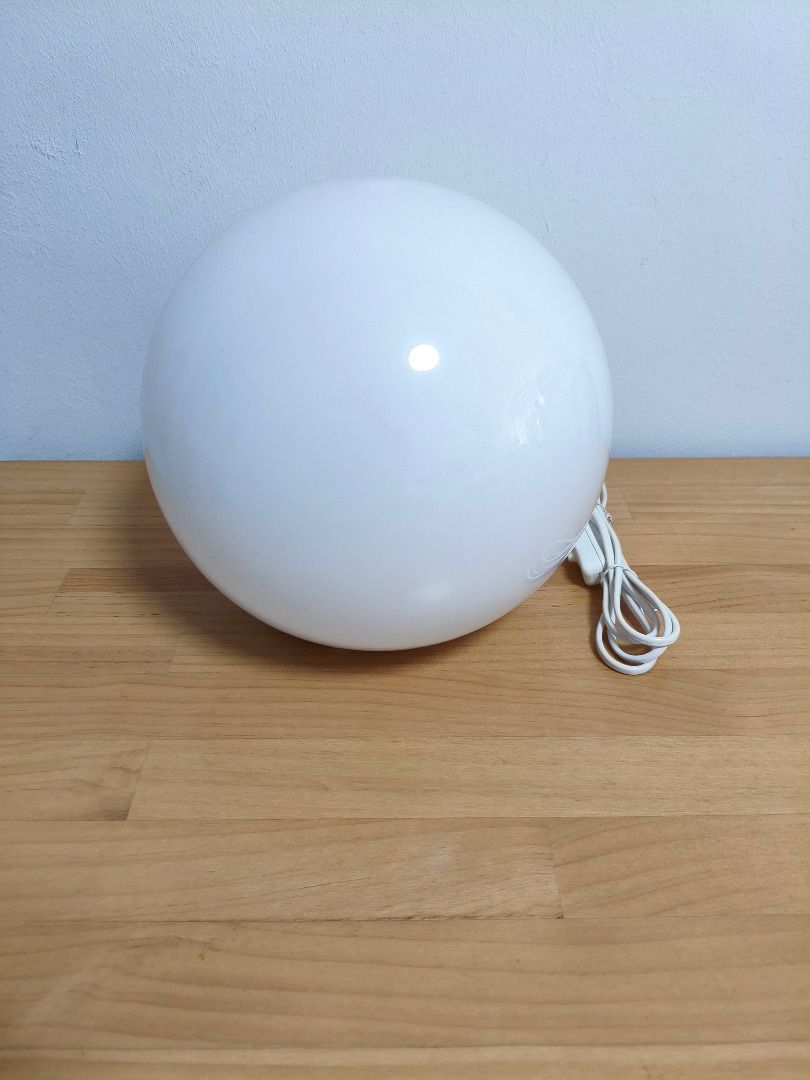IKEA Fado Round Globe Lamp with LED Bulb, Furniture & Home Living ...