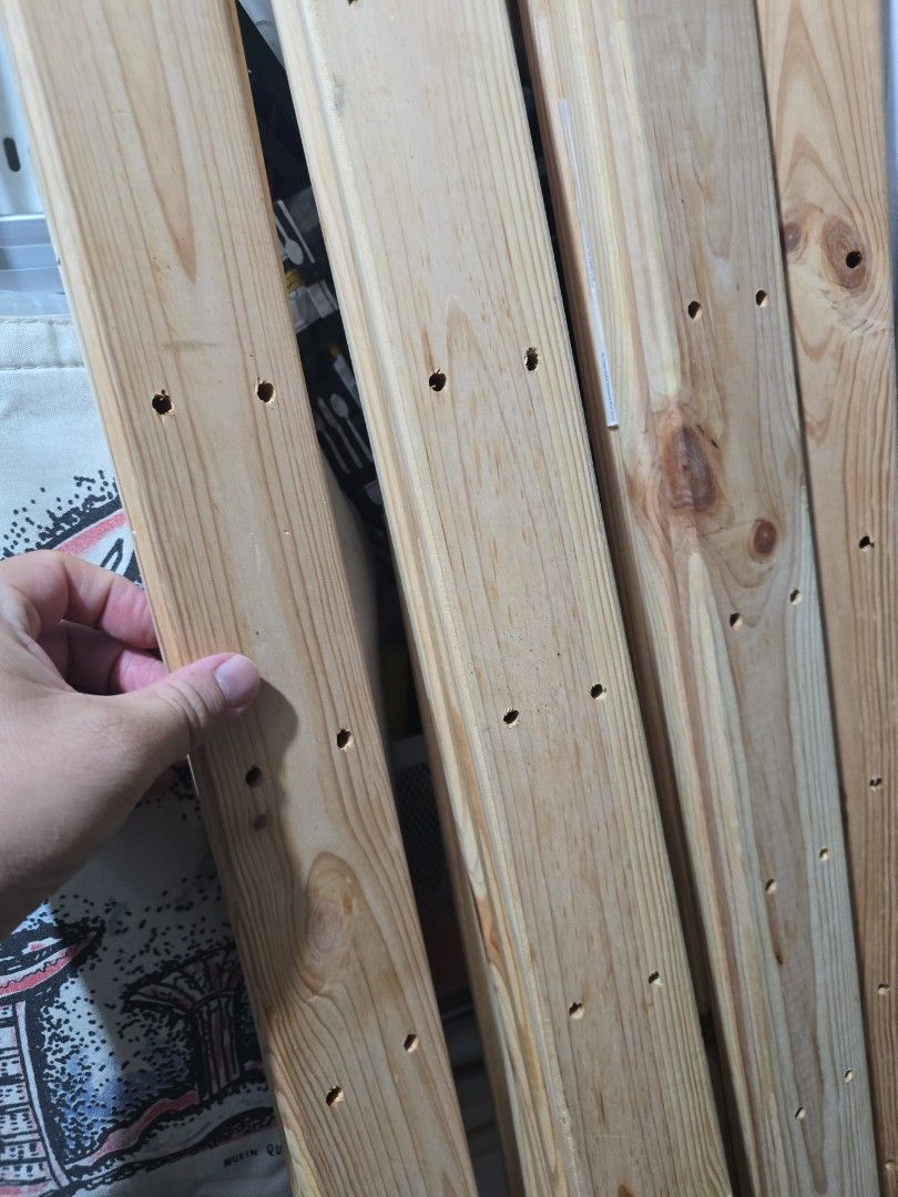 Ikea pine wood plank, Furniture & Home Living, Home Improvement ...