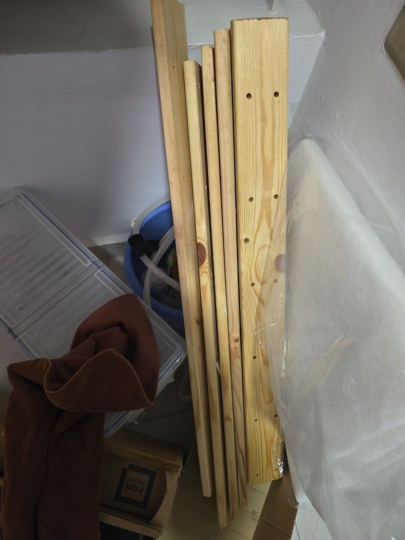 Ikea pine wood plank, Furniture & Home Living, Home Improvement ...