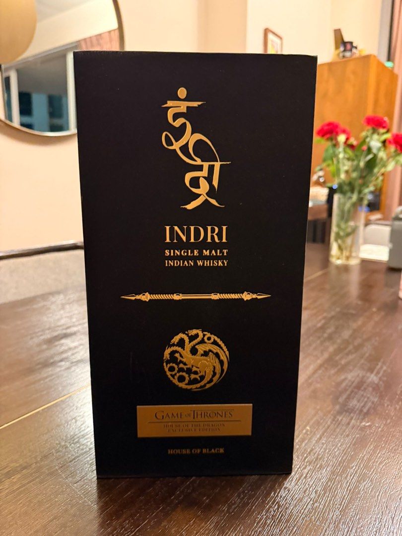Indri Single Malt Indian Whisky - Game of Thrones, Food & Drinks ...