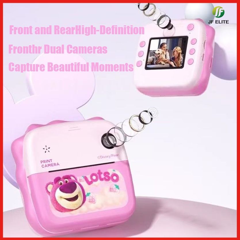 【INSTANTLY PRINT KIDS CAMERA 】 HD Display & Multiple Shooting Modes ...