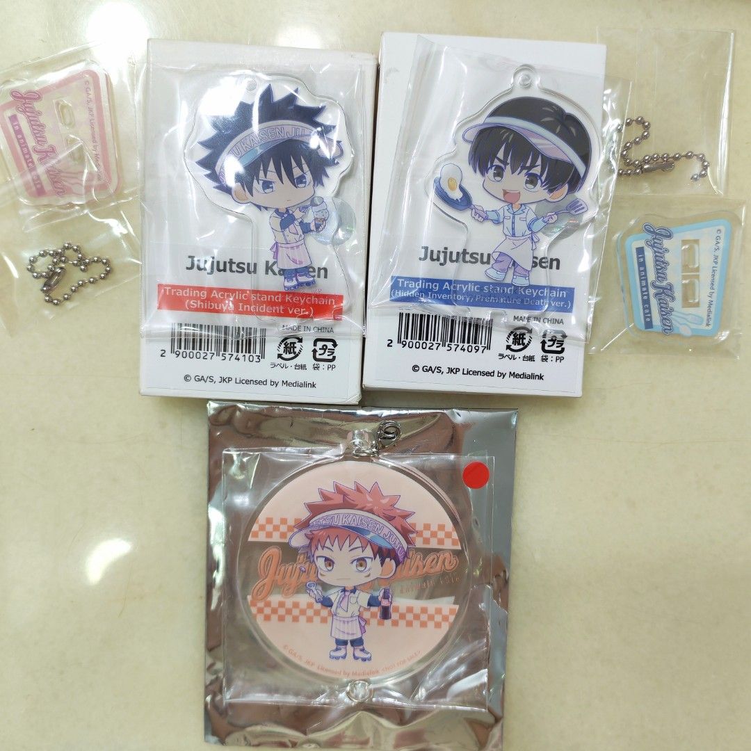 🌟Instock🌟Jujutsu Kaisen Animate Cafe standee and Keychain : Yuji ...