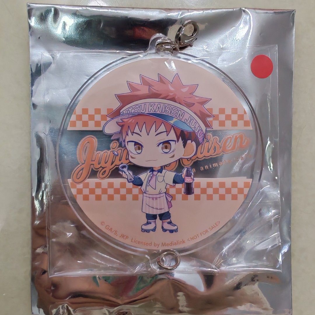 🌟Instock🌟Jujutsu Kaisen Animate Cafe standee and Keychain : Yuji ...