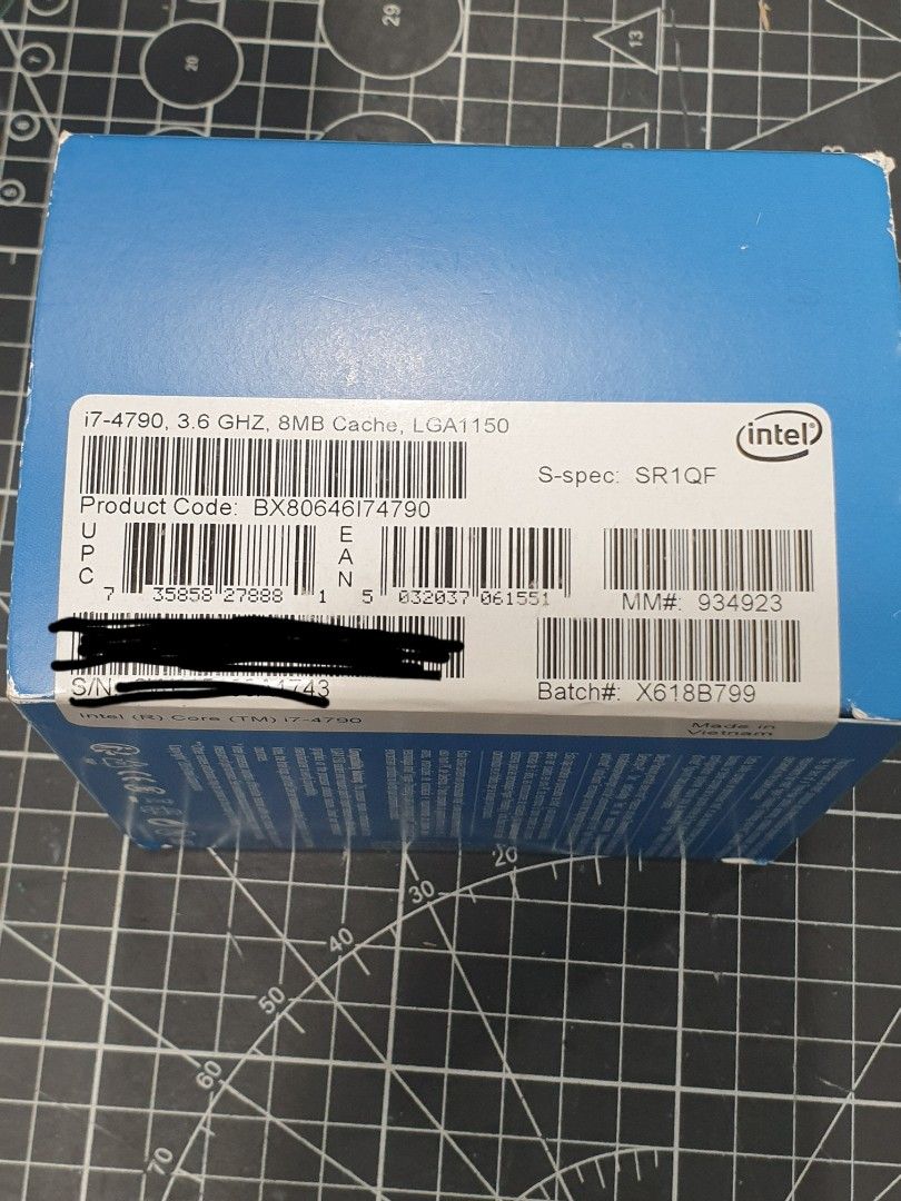 INTEL I7-4790 [BNIB], Computers & Tech, Parts & Accessories, Computer ...