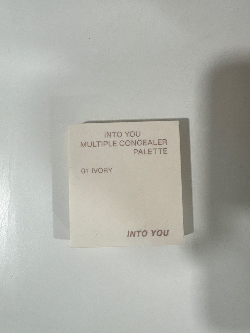 Into You Multiple Concealer Palette - 01 Ivory, Beauty & Personal Care ...