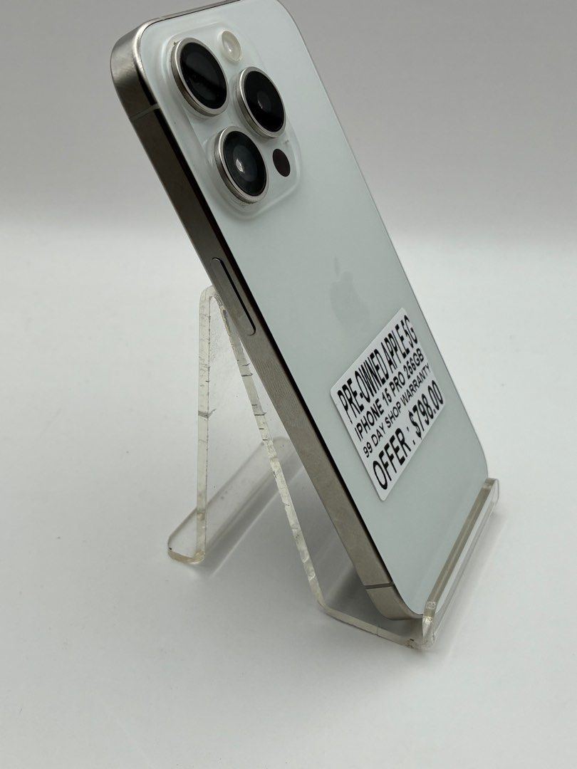 iPhone 15 Pro 256GB Natural Titanium, Mobile Phones & Gadgets, Mobile ...