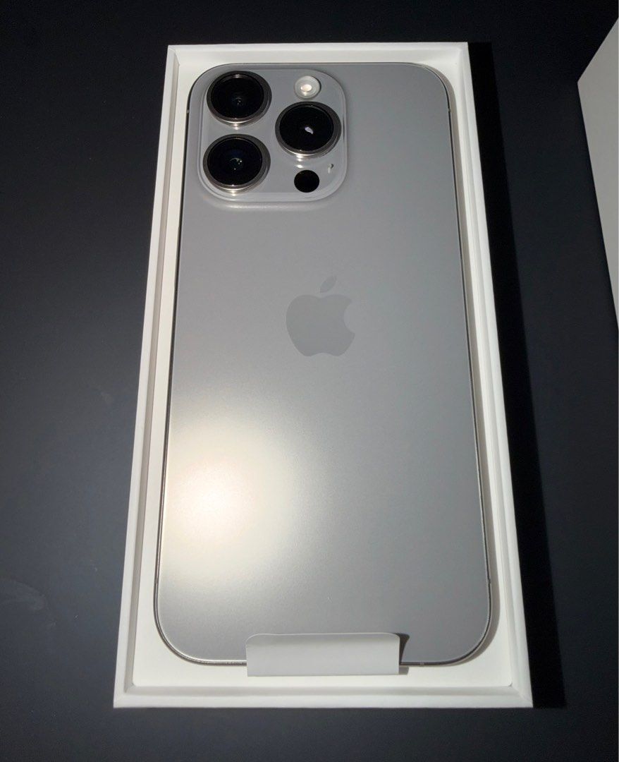 iPhone 15 Pro 256GB Natural Titanium, Mobile Phones & Gadgets, Mobile ...