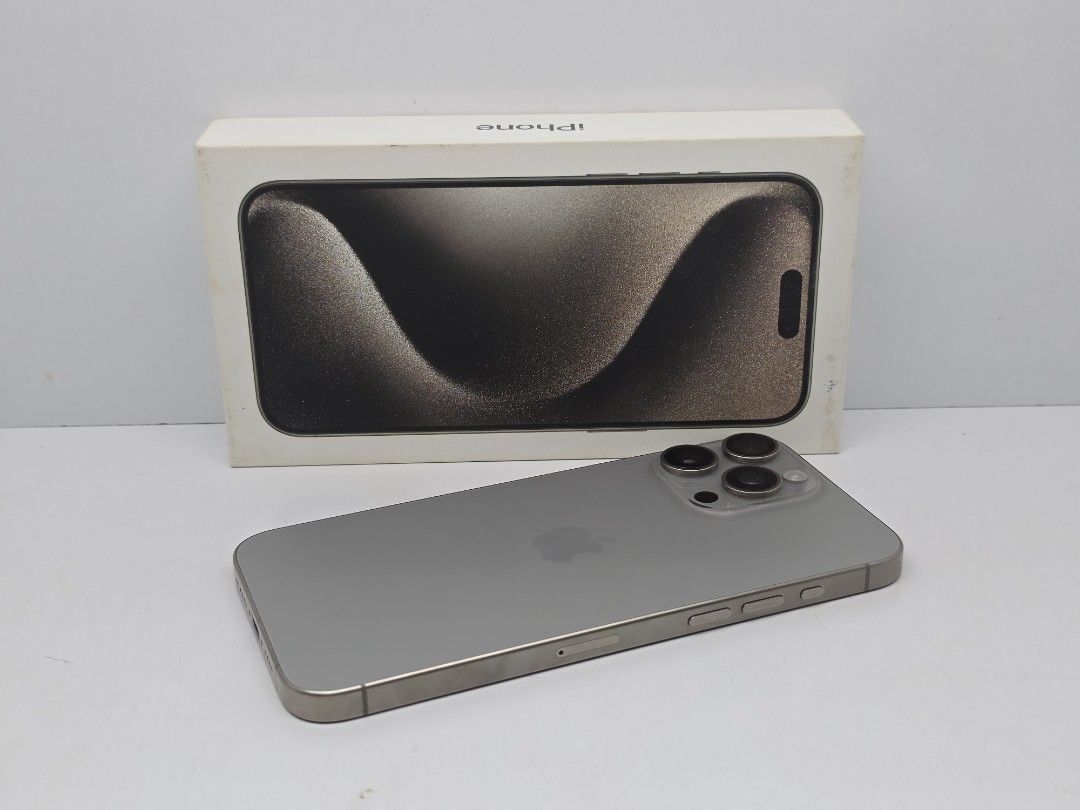 iPhone 15 Pro Max Natural Titanium 512GB, Mobile Phones & Gadgets ...