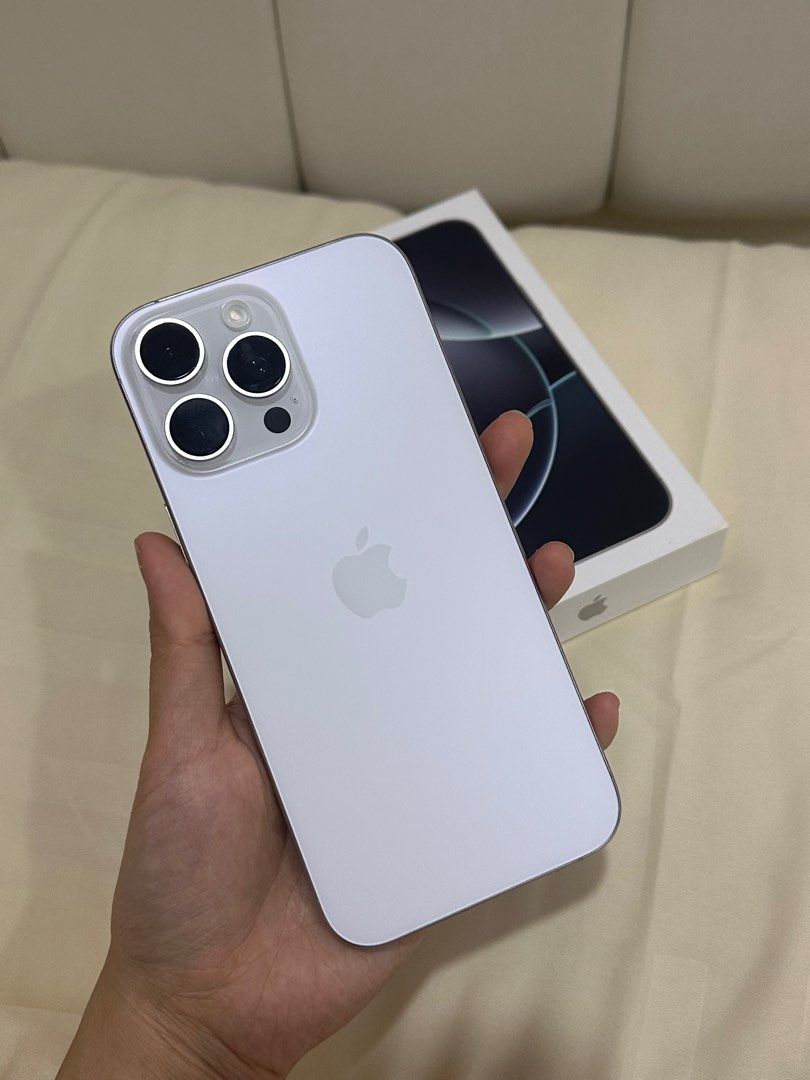 iPhone 16 Pro Max 256GB White Titanium, Mobile Phones & Gadgets, Mobile ...
