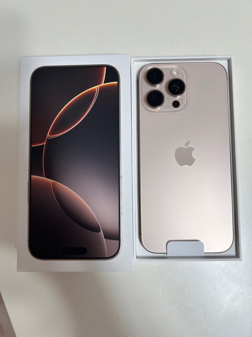 iPhone 16 Pro Max Desert Titanium 256GB, Mobile Phones & Gadgets ...