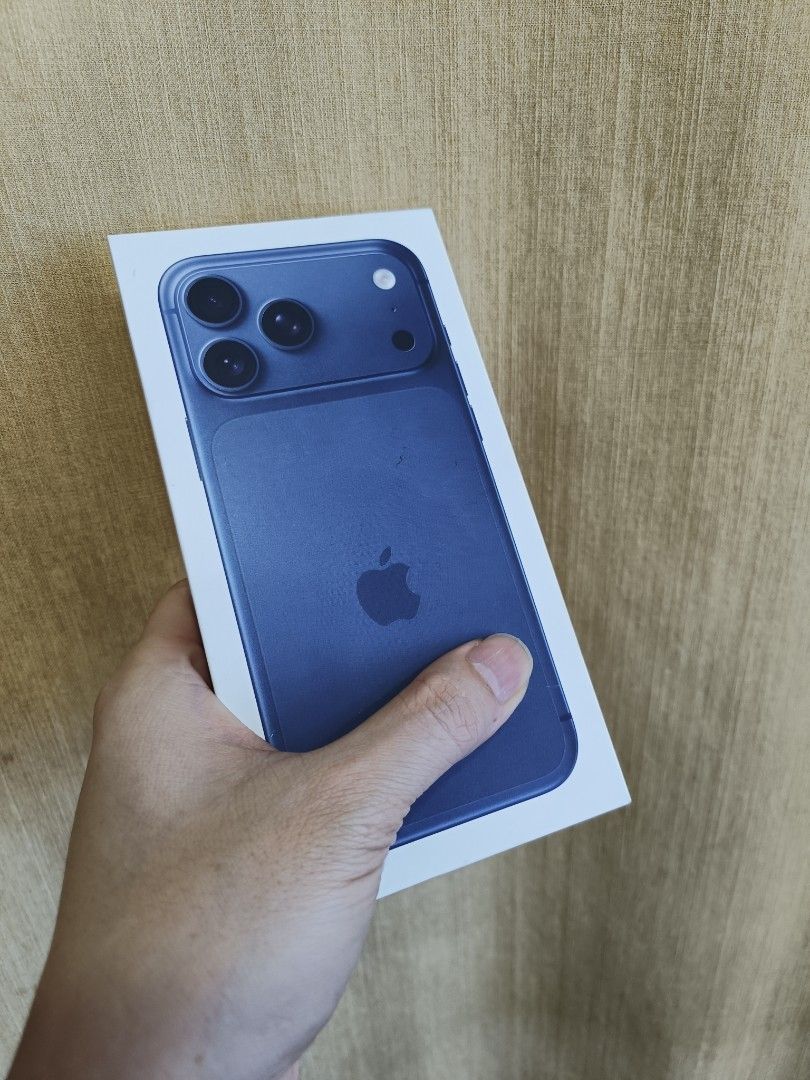 iPhone 17 Pro Max Deep Blue 512GB, Mobile Phones & Gadgets, Mobile ...