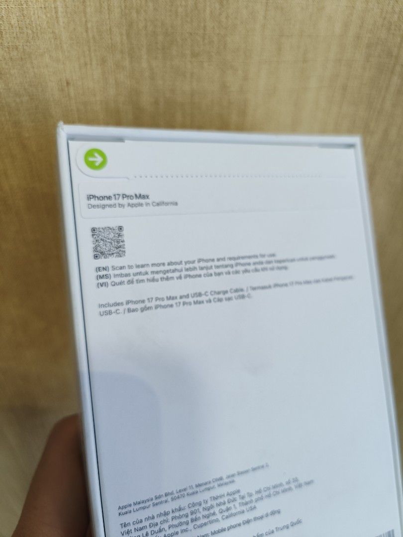 iPhone 17 Pro Max Deep Blue 512GB, Mobile Phones & Gadgets, Mobile ...