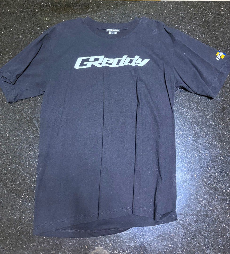Japan GREDDY Race Black T, Men's Fashion, Tops & Sets, Tshirts & Polo ...