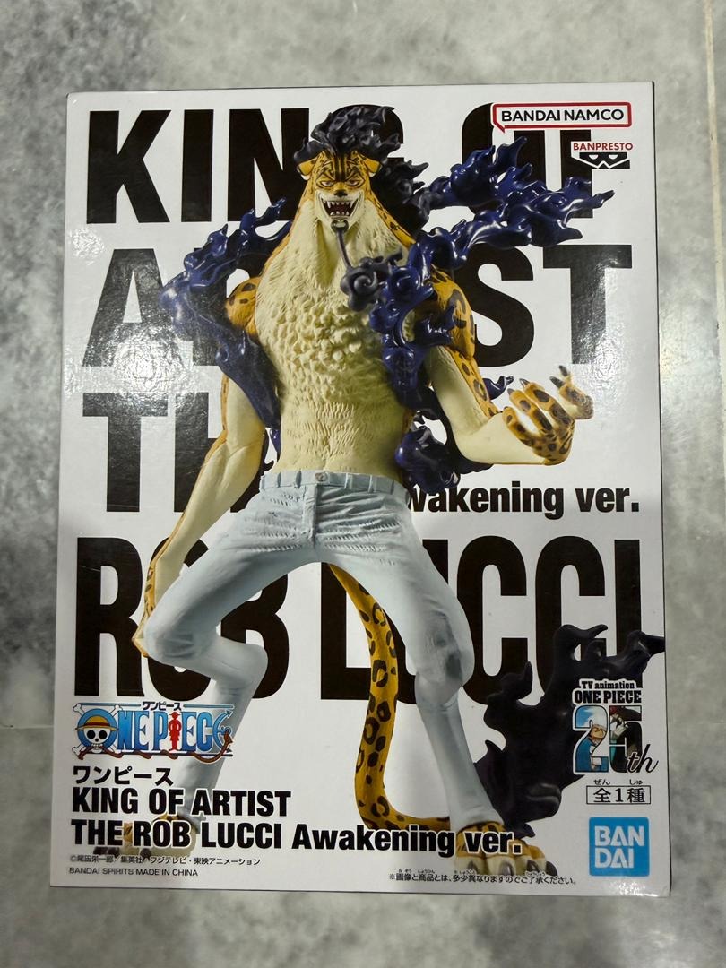 JP (SALE) Bandai King of Artist One Piece The Rob Lucci Awakening Ver ...