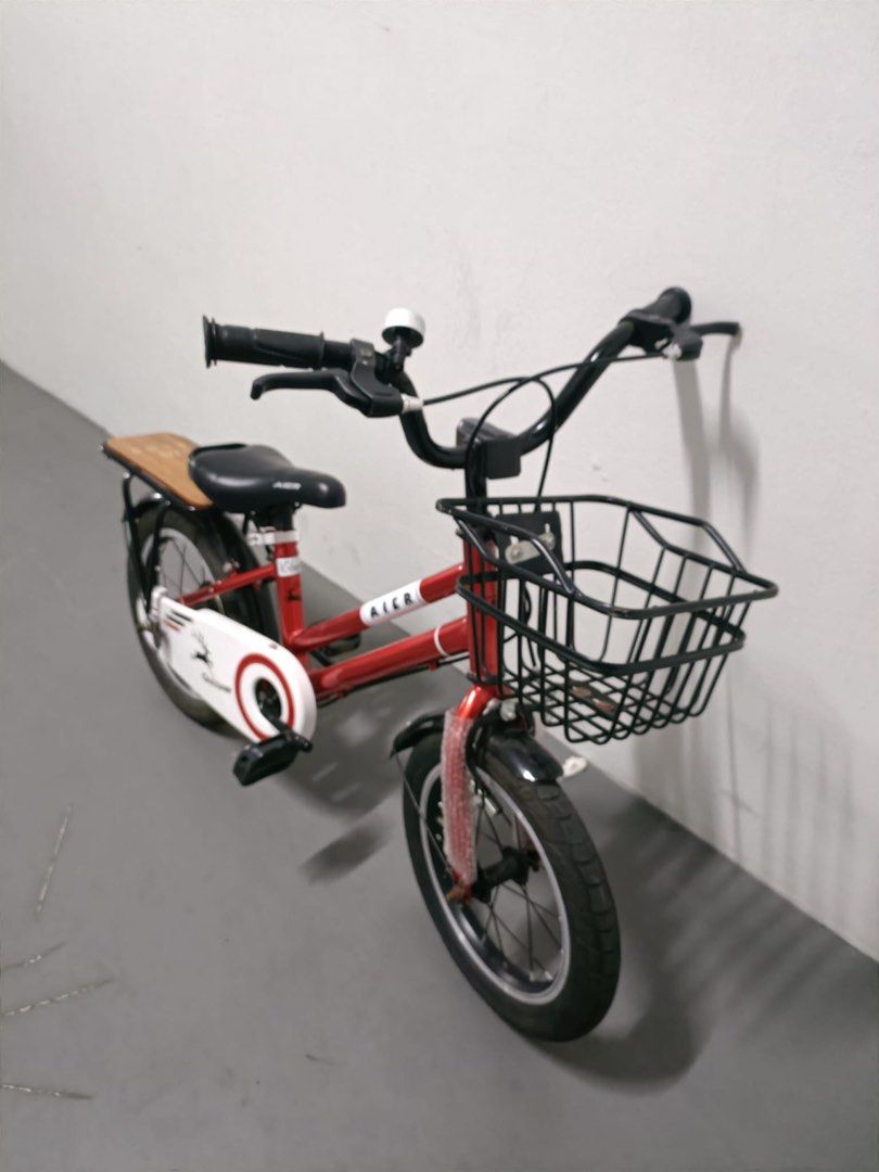 Kids Bike with Basket - Red, Sports Equipment, Bicycles & Parts, Bicycles on Carousell