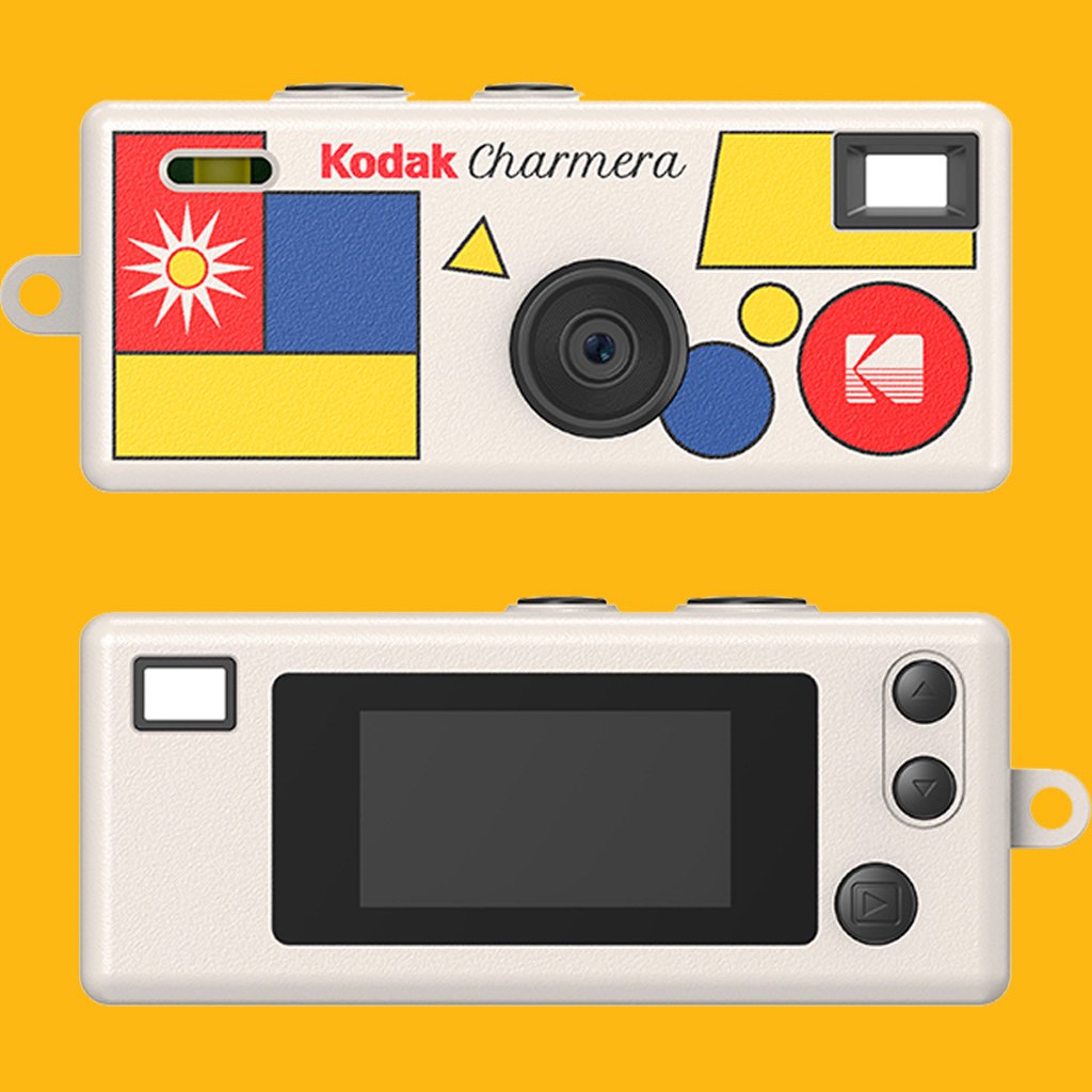 [White] Kodak Charmera | Keychain Digital Camera Blind Box, Photography ...