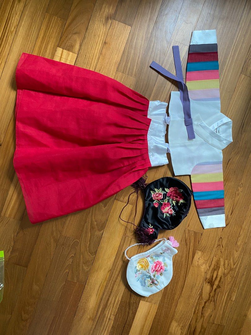 Korean Traditional Hanbok Set for Baby/Toddler, Babies & Kids, Babies ...