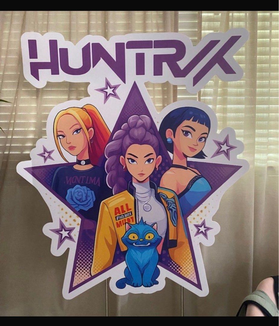 K-Pop Demon Hunters Huntrix birthday party decorations, Hobbies & Toys ...