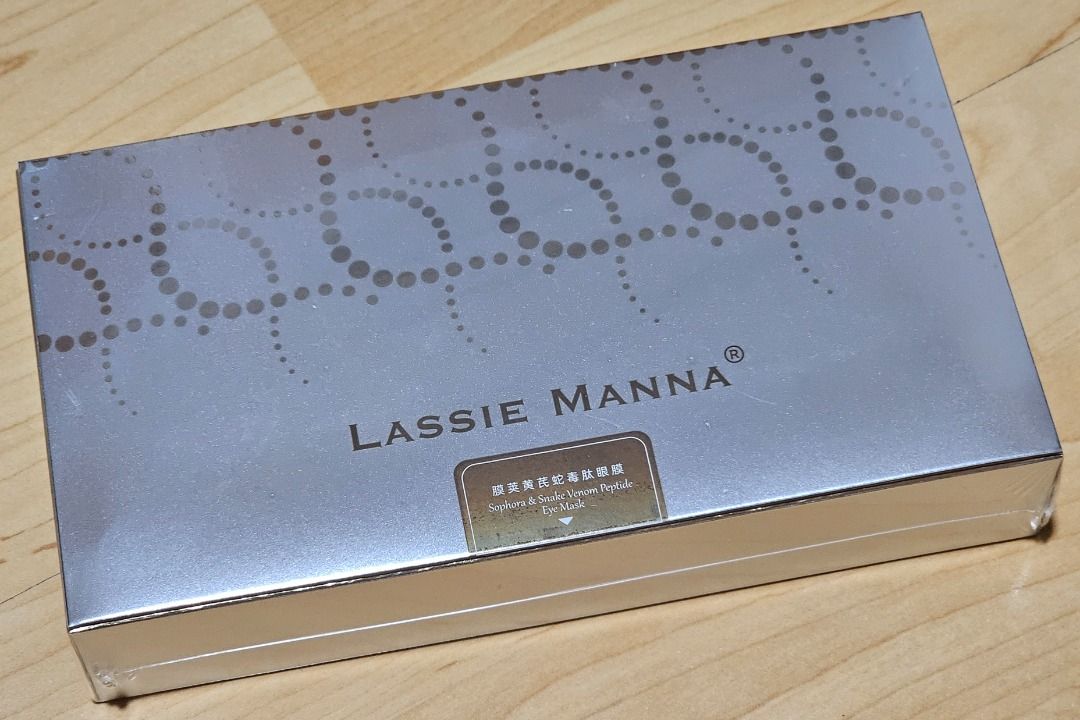 Lassie Manna Sophora & Snake Venom Peptide Eye Mask, Beauty & Personal ...