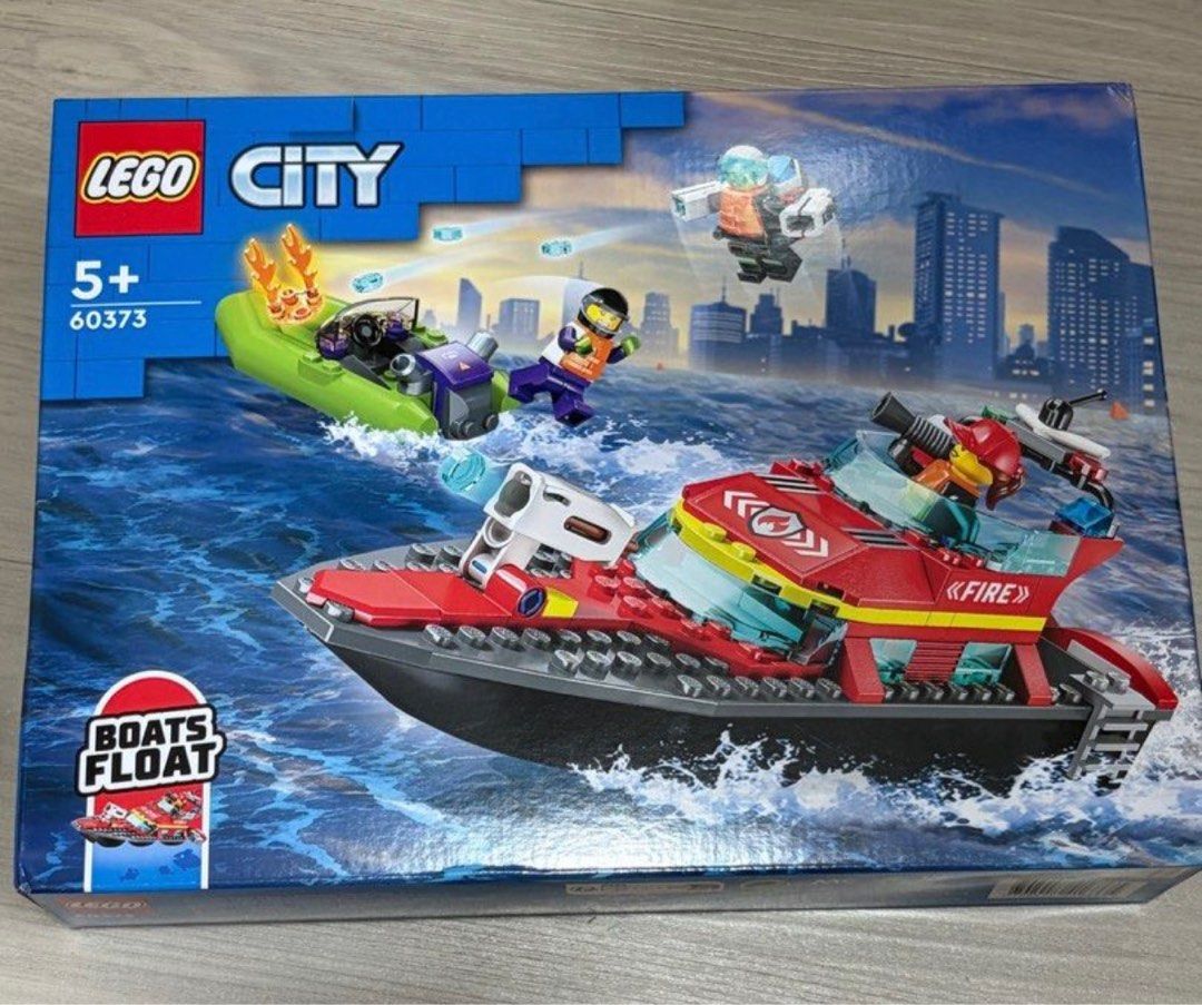 LEGO City Fire Boat 60373 - Brand New, Hobbies & Toys, Toys & Games on ...