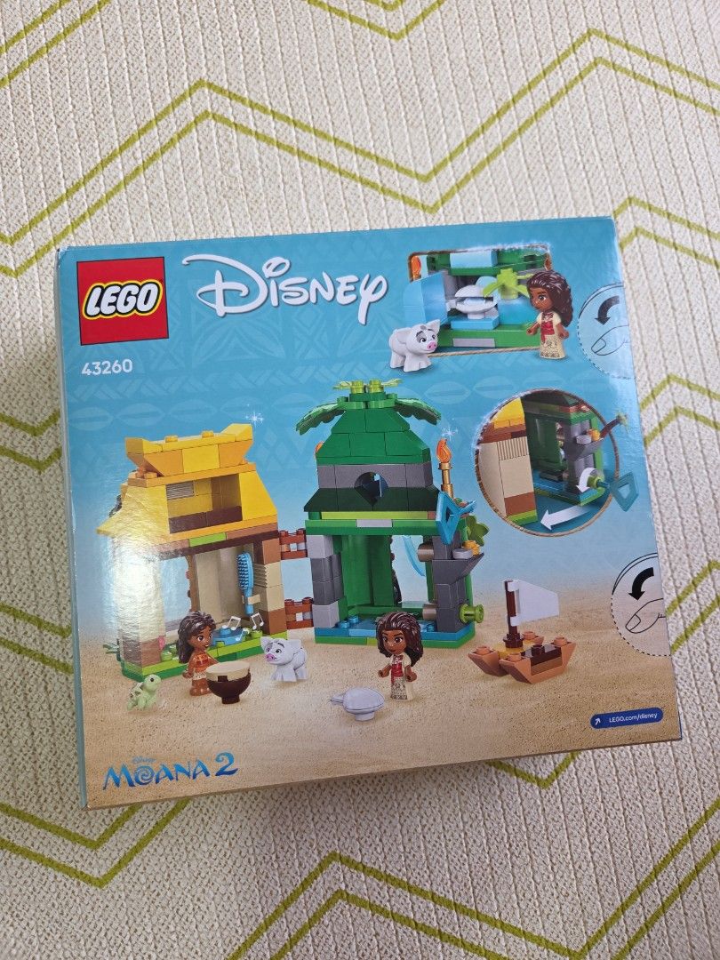 LEGO Disney Moana's Island Adventure Set 43260, Hobbies & Toys, Toys ...
