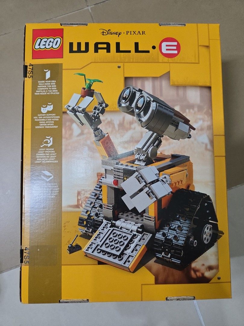 LEGO Ideas WALL-E 21303 Set, Hobbies & Toys, Toys & Games on Carousell