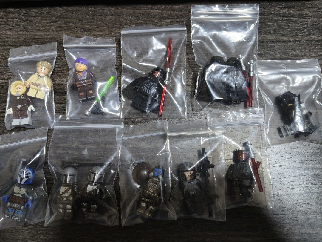 LEGO Star Wars Minifigures - Various Characters, Hobbies & Toys, Toys ...