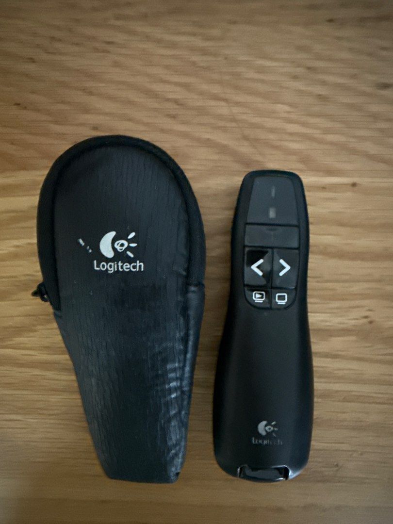 Logitech Presentation Remote with Case, Computers & Tech, Office ...