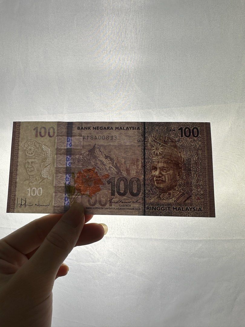 Malaysia Currency RM100 新钱 💵, Hobbies & Toys, Collectibles ...