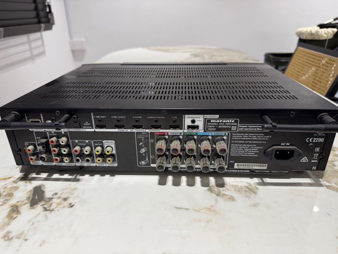 Marantz NR1506 AV Receiver with Spotify and internet radio , Audio ...
