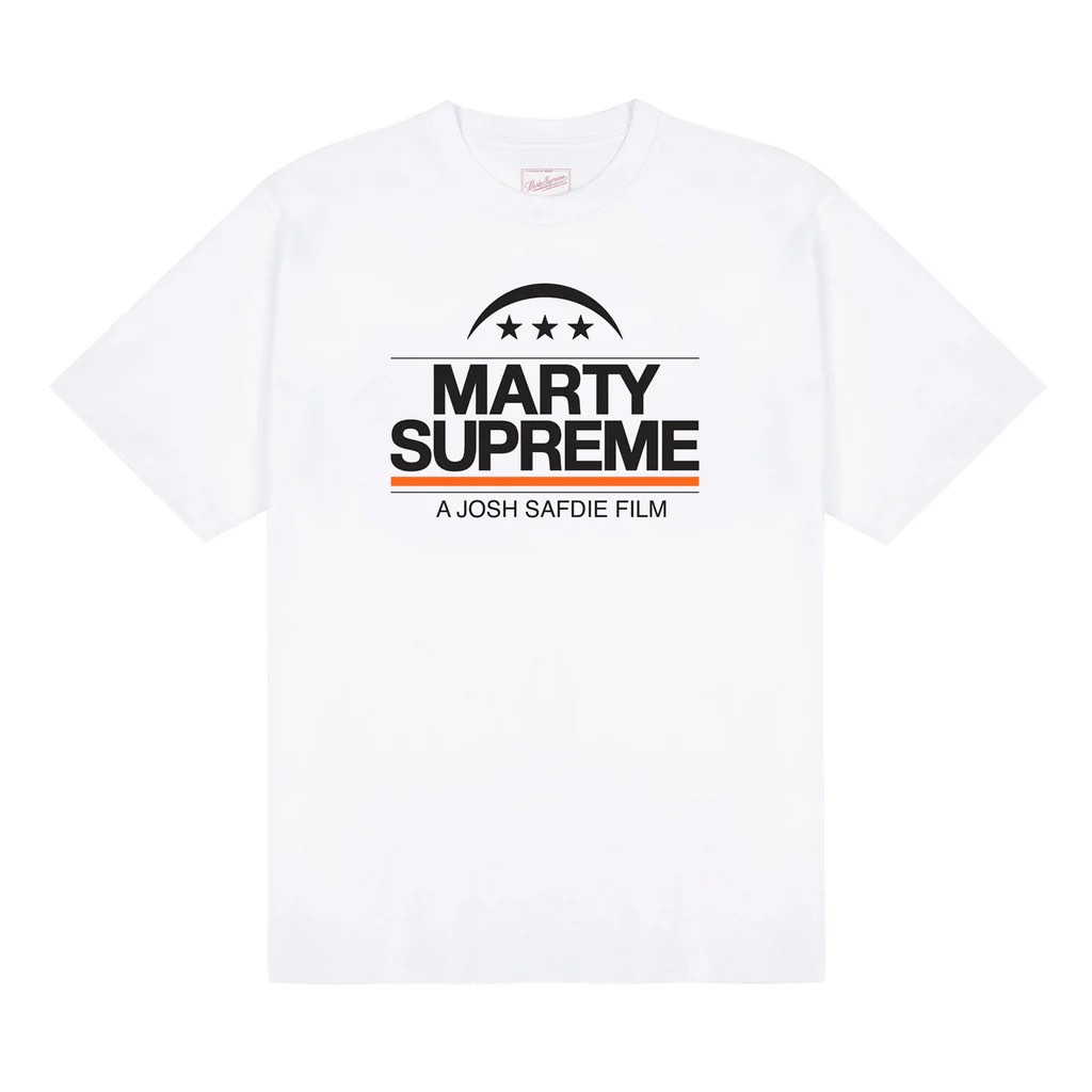 Marty Supreme Tee (not supreme, palace, all love, svg, harsh, krtkl ...