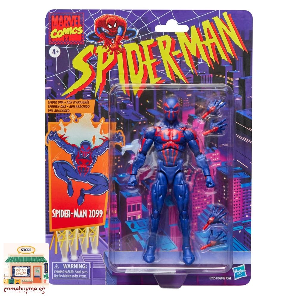Marvel Legends Series Spider-Man 2099, Retro Cardback Comics ...