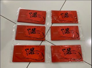Singapore Airlines New CNY Red Packet (each packet is 5 pcs x 1 packets ...