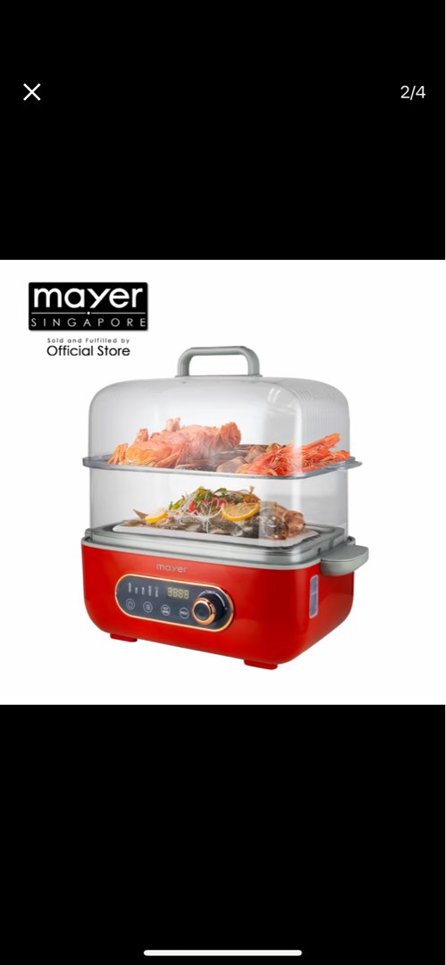 Mayer Electric Food Steamer, TV & Home Appliances, Kitchen Appliances ...