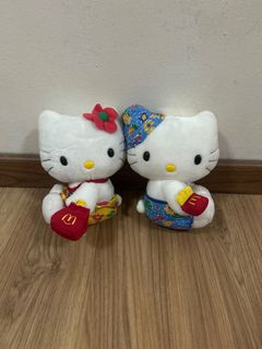McDonald's Hello Kitty x Bubbly World Plush Toys, Hobbies & Toys, Toys ...