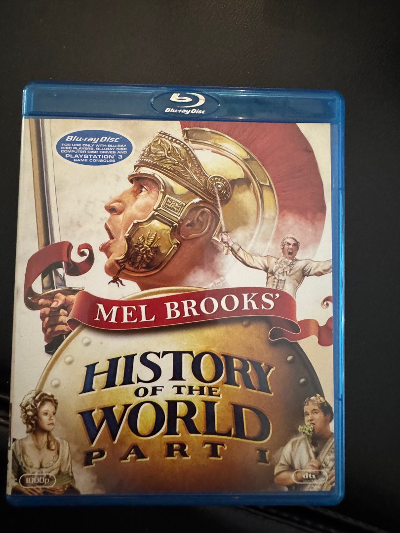 Mel Brooks' History of the World Part 1 Blu-ray, Hobbies & Toys, Music ...