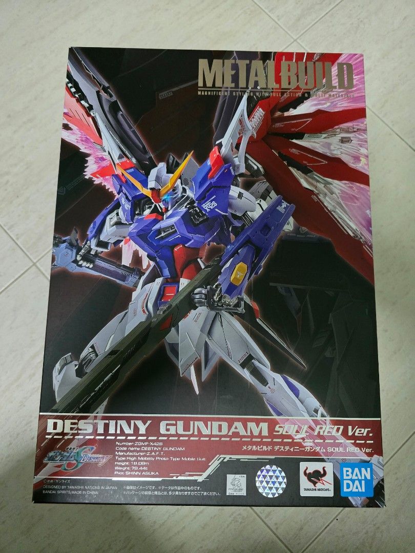 Metal Build Destiny Gundam Soul Red Ver., Hobbies & Toys, Toys & Games ...