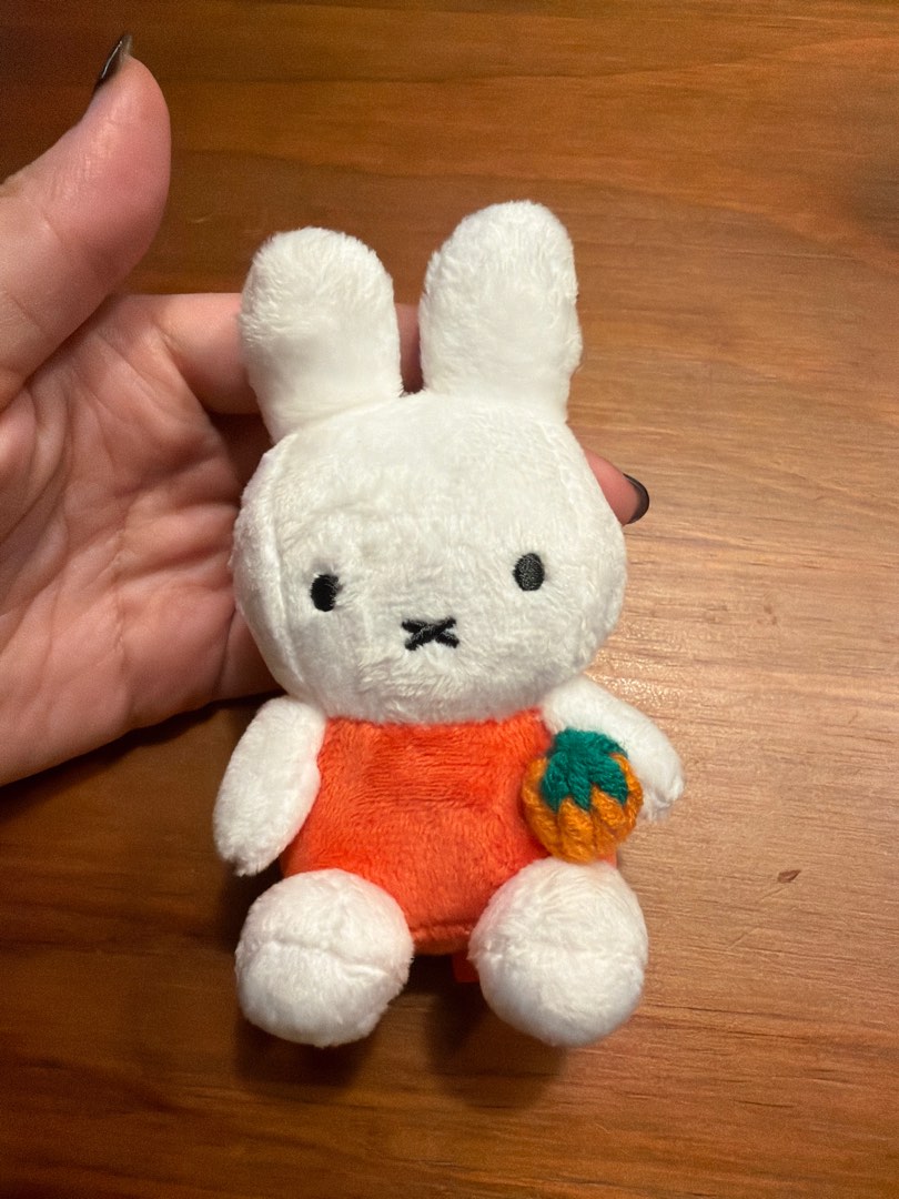 Miffy Keychain with crocheted iconic jeju orange, Hobbies & Toys, Toys ...