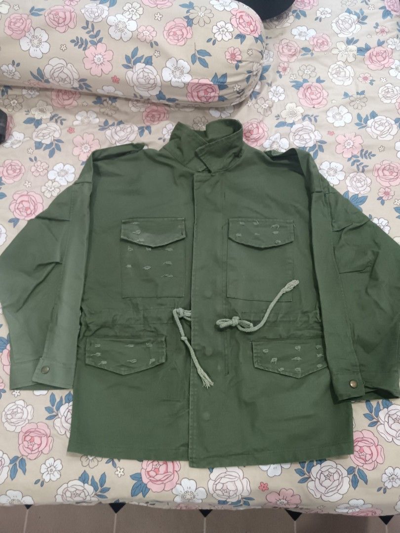 Military field jacket m65 US army rambo jaket askar m 65 og olive green ...