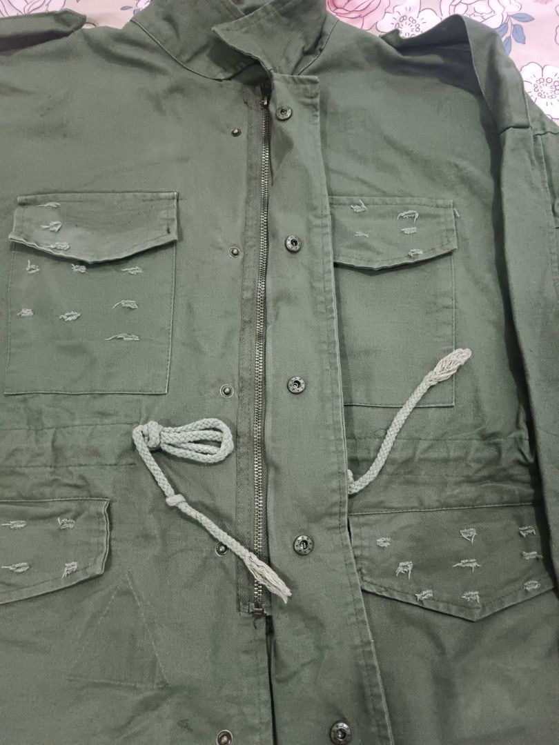 Military field jacket m65 US army rambo jaket askar m 65 og olive green ...