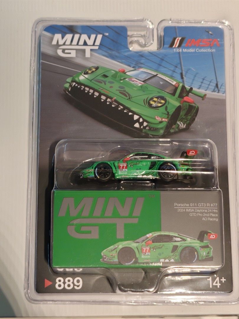 Mini GT Porsche 911 GT3 R #77 #889 blister, Hobbies & Toys, Toys ...