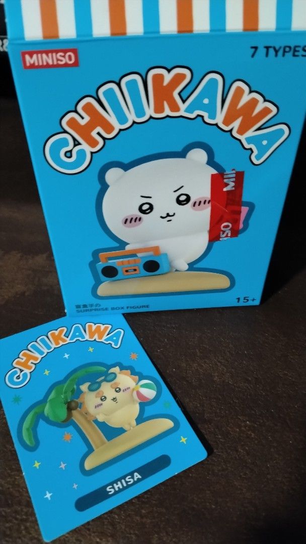 Miniso Chiikawa Shisa, Hobbies & Toys, Toys & Games on Carousell